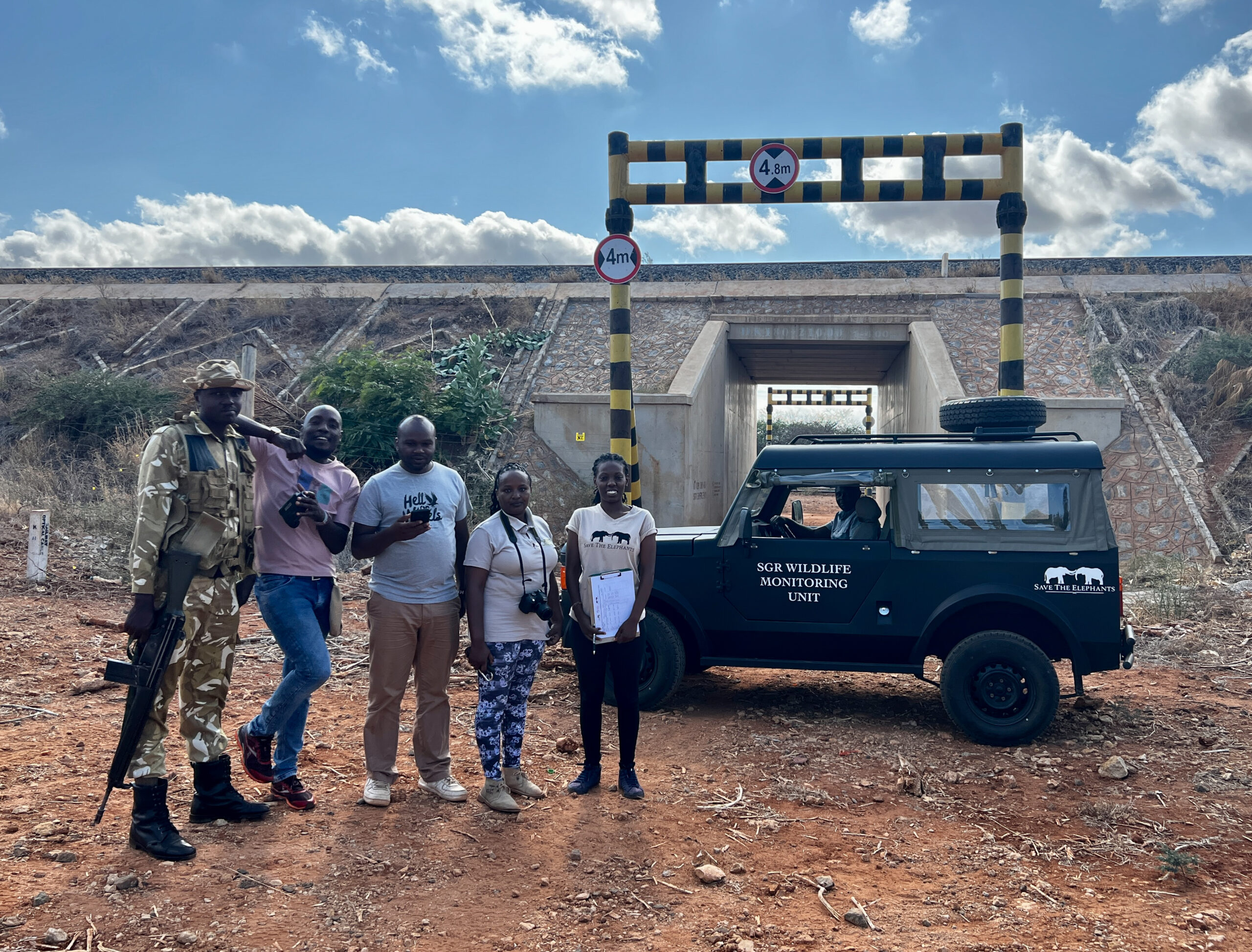 SGR Underpass Monitoring - Save the Elephants